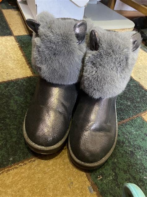 Угги з вушками блискучі — ціна 350 грн у каталозі Уггі Купити жіночі речі за доступною ціною на