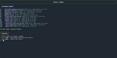 Github Joniglmcp Client For Ollama A Text Based User Interface Tui