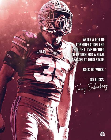 Tommy Eichenberg To Stay At Ohio State 🙌 Rohiostatefootball
