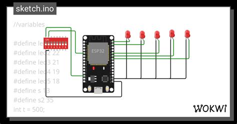 Trabajo 1 Cun Wokwi Esp32 Stm32 Arduino Simulator