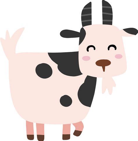 Cartoon Cute Goat 11213025 Png