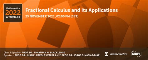 Pdf Webinar Mdpi Mathematics