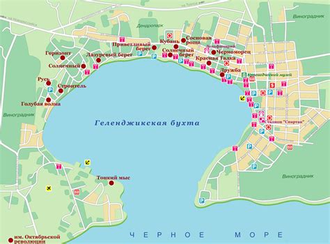 Где находится город Геленджик на карте России и мира