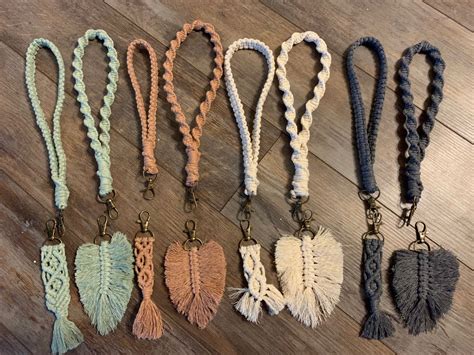 how to make a macrame keychain 12 easy macrame keychain tutorials by