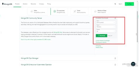 Windows11安装mongodb教程 Mongodb Server下载 首先进入mongodb的官网 网上有 掘金 Windows11安装mongodb教程 Mongodb Server下载 首先进入mongodb的官网 网上有 掘金