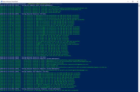 Update To The Aad Network Testing Tool Undocumented Features