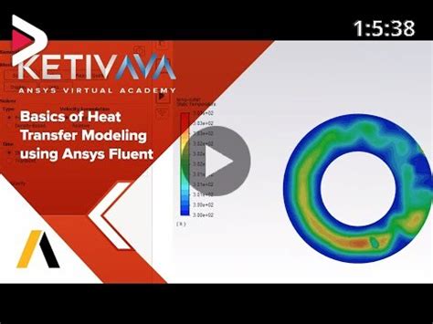 Basics Of Heat Transfer Modeling Using Ansys Fluent Ansys Virtual
