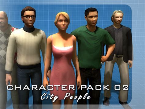 Character Pack 02 Characters Unity Asset Store