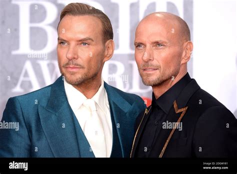 Matt Goss And Luke Goss Of Bros Attending The Brit Awards 2019 At The O2 Arena London Photo