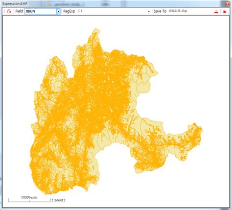 Gis 정규표현식을 이용한 Shp 추출 Expressionsshp Gis Developer
