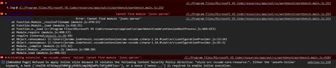 Activating Extension Ms Vscode Csharp Failed Cannot Find Module