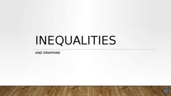 Inequalities PowerPoint By Kagan Love Math TPT