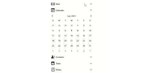 Accordion Control For Winui Collapsible Panes In Winui Componentone