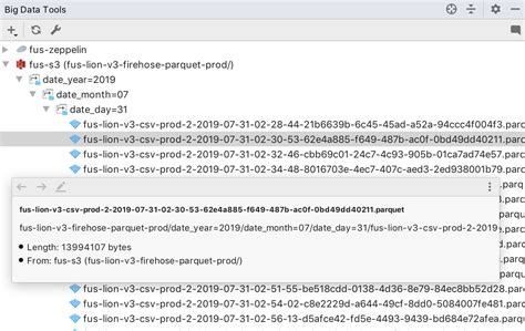 Big Data Tools Eap 4 Aws S3 File Explorer Bugfixes And More The
