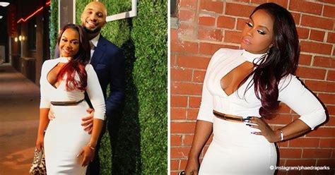 Phaedra Parks Stuns In Figure Hugging White Dress While Posing With New Boyfriend Tone Kapone