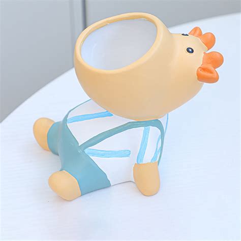 Laruyeko Ceramic Meaty Flower Pot Diy Tabletop Meaty Cute Cartoon Flower Pot Indoor Outdoor