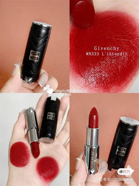 Son Givenchy 333 Le Rouge Linterdit Bản Đặc Biệt