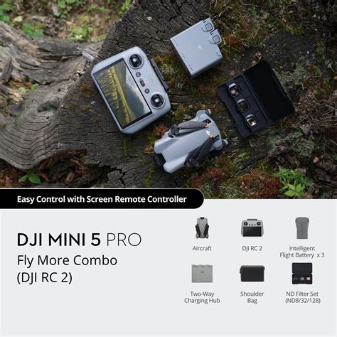 Dji Mini 5 Pro Drone Fly More Combo With Rc 2 Controller Dji Hasselblad