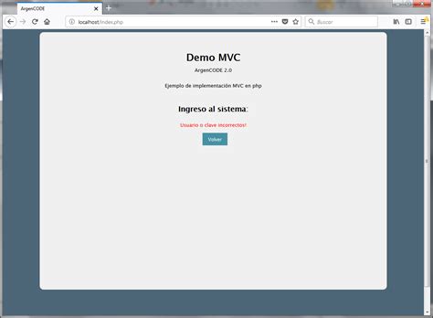Ejemplo Mvc En Php