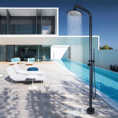 Outdoor Shower Column Cold And Hot Outdoor Bathing Pool Beachside