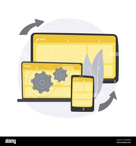 Cross Platform Software Abstract Concept Vector Illustration Stock Vector Image And Art Alamy