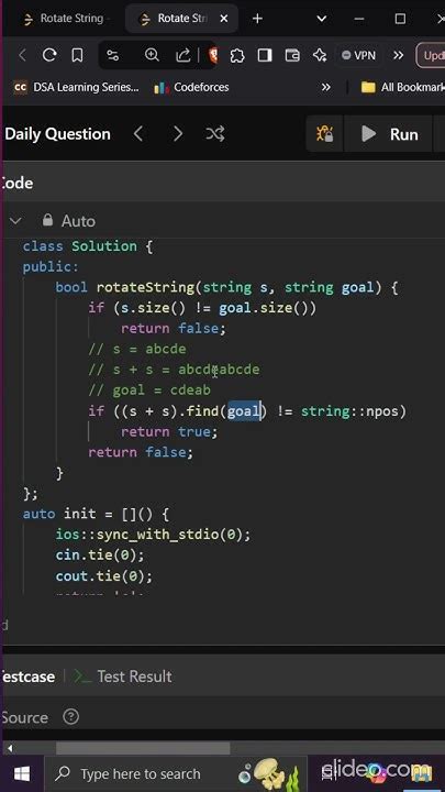 796 Rotate String Editorial Leetcode Dailychallenge Leetcode Strings Programming