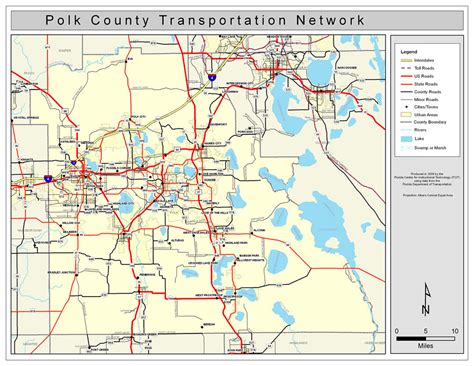 Map Of Polk County Florida