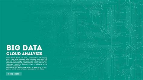 Premium Vector Big Data Cloud Computing Blockchain Visualiztion