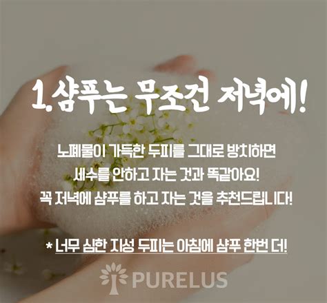 퓨어러스 퓨어러스 샴푸는 각질가려움기름지는 모발 등 지성건성민감성 모든 두피 타입을 위한