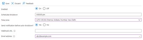 Microsoft Azure Setting Up A Auto Shutdown For Azure Virtual Machine