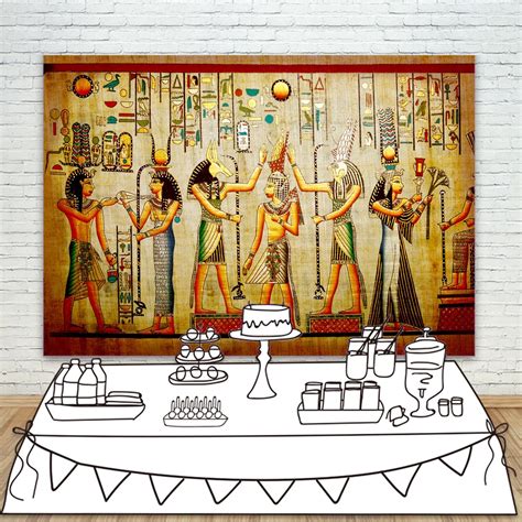 고대 이집트 배경 상형 문자 파라오 벽화 양피지 문화 종교 비닐 스튜디오 사진 Backgrorounds배경 Aliexpress