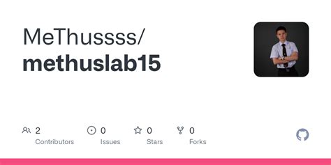 Github Methussssmethuslab15