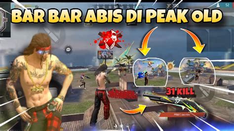 Solo Squad Bar Bar Abis Di Peak Old 😱 31 Kill Pake Sg 2 Ini 🥵 Free