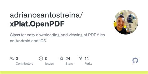 Github Adrianosantostreinaxplatopenpdf Class For Easy Downloading And Viewing Of Pdf Files