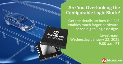 Microchip Technology Inc On Linkedin Configurablelogicblock Clb Clbd Pic16f Peripherals