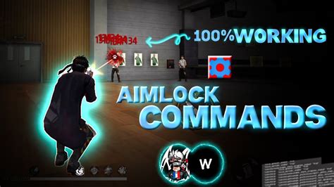 Set Edit Real Aimlock Commands 💯 Only Headshot New Commands 🇧🇷 Set Edit Free Fire Youtube
