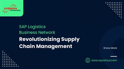 Sap Logistics Business Network Sap And Oracle Partner And Support Companies