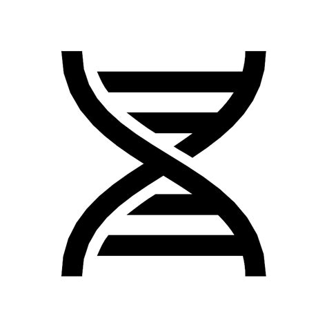 Dna Solid Vector SVG Icon SVG Repo
