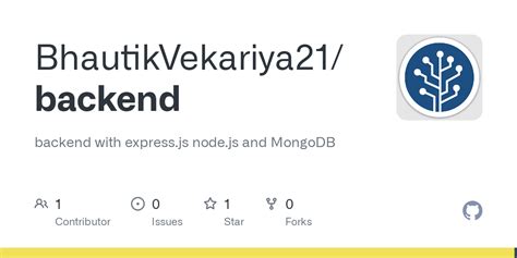 Github Bhautikvekariya Backend Backend With Express Js Node Js And Mongodb