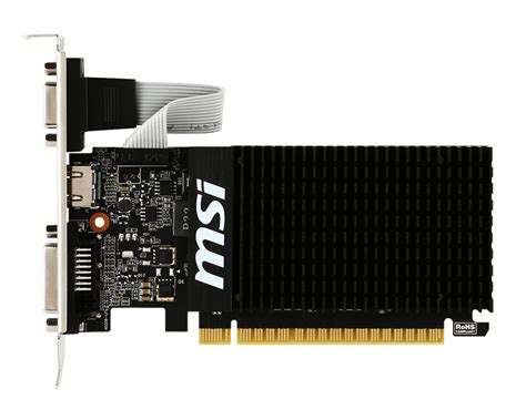 Specification GT 710 2GD3H LP | MSI Global - The Leading Brand in High ...