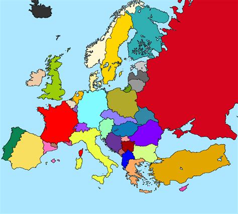Europe But I Fucked Up The Borders R Mapporncirclejerk