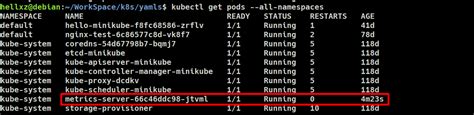 Kubernetes部署metrics server提示健康检测报错500简单解决方式 kubernetes client