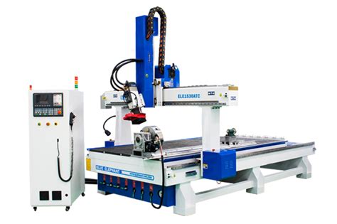China 4 Axis Router Machine With Low Price And High Quality Blue Elephant CNC Machinery