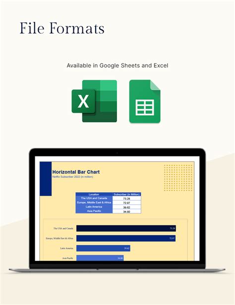 Horizontal Bar Chart Google Sheets Excel Template Net
