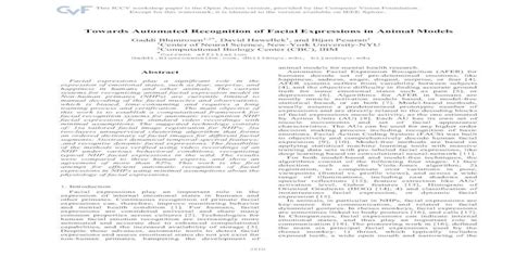 Pdf Towards Automated Recognition Of Facial Expressions In Content