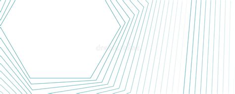 Blue Hexagonal Lines Abstract Futuristic Tech Background Stock Vector Illustration Of