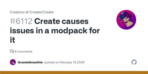 Create Causes Issues In A Modpack For It · Issue 6112 · Creators Of