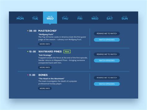 Calendar Designs Created By UI Desgn Daily