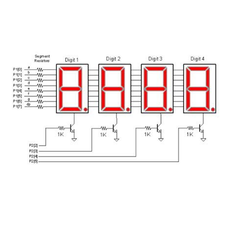 Autor Tratado Cesar Multiplexar Display 7 Segmentos Arduino Darse