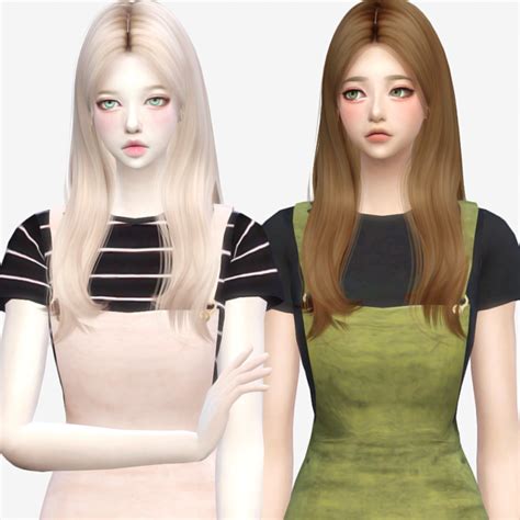 [심즈4 Cc] 여심헤어 Wings Oe0624 네이버 블로그